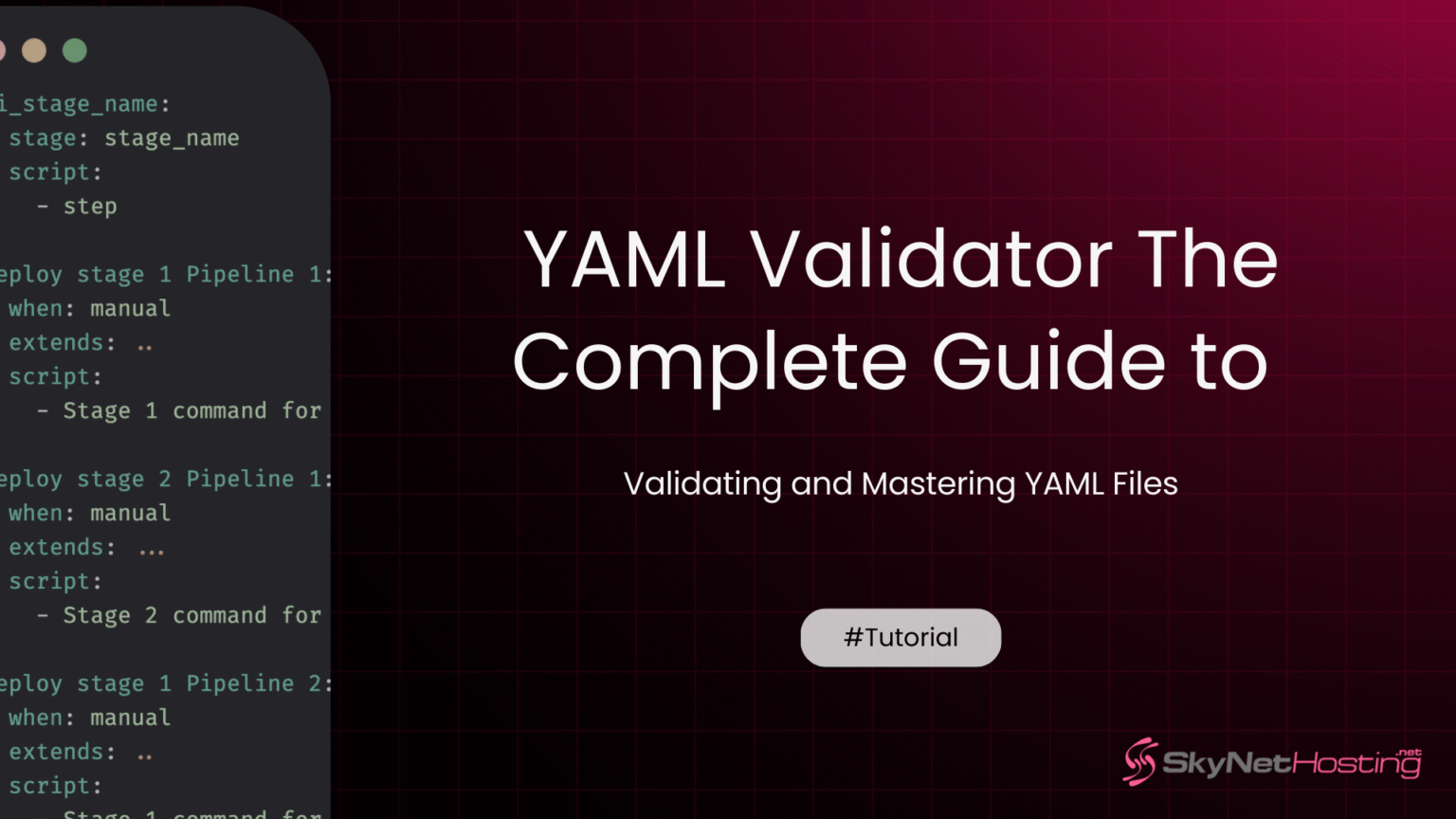 YAML Validators A Complete Guide with best Validators