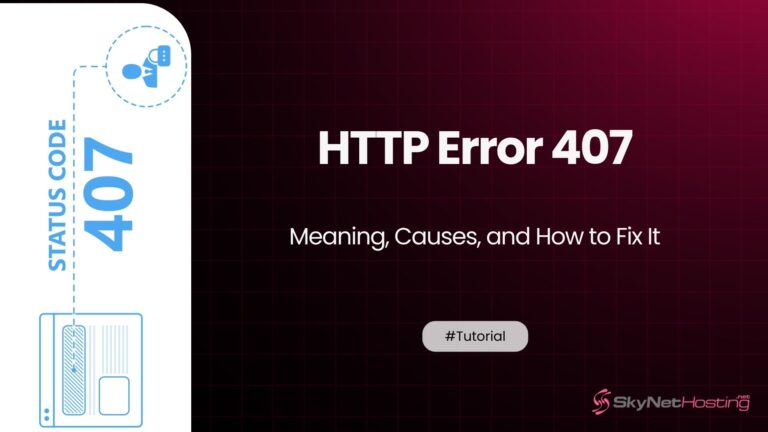 HTTP Error 407 Fix: Proxy Authentication Required Solutions