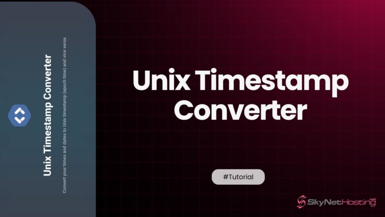 Unix Timestamp Converter: Epoch to Human Date