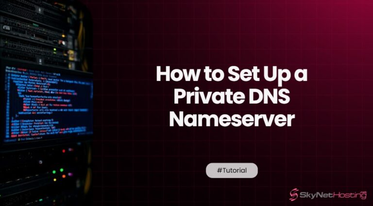 How to Set Up a Private DNS Nameserver for Reseller Hosting